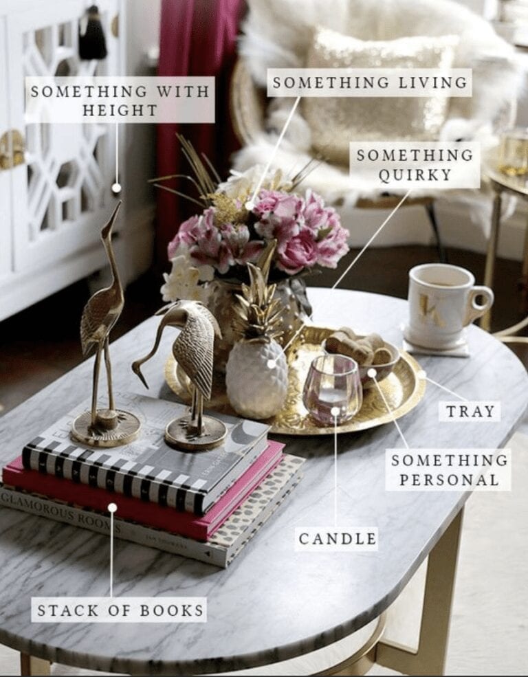 5 Rules to Creating an Insta-Worthy Coffee Table - Daakor